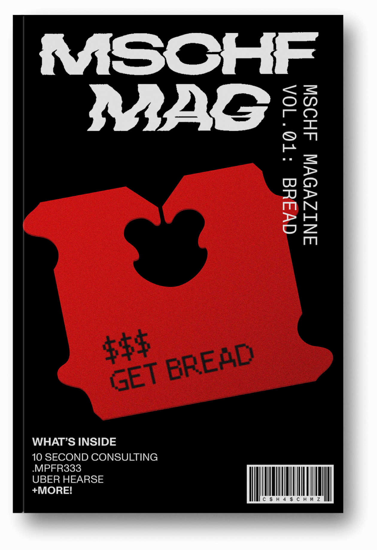 MSCHF MAG Volume 6: Eat More Meat Watch More Fox Stop Printing the ...